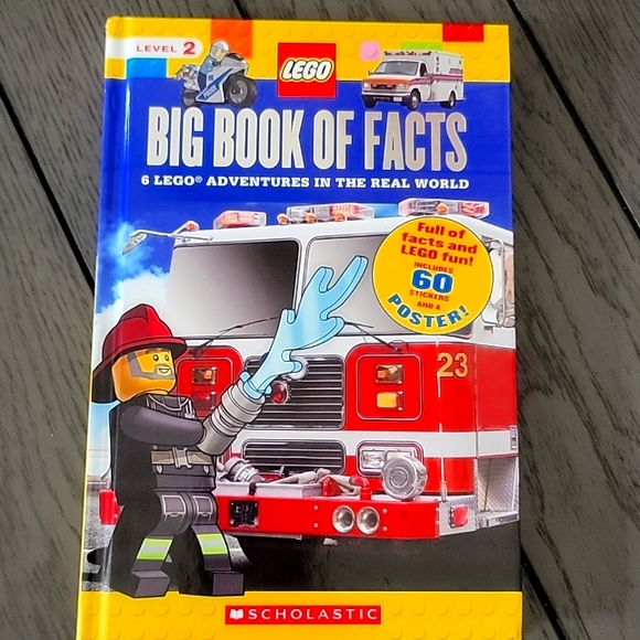 Lego | Toys | Lego Book Big Book Of Facts 6 Lego Adventures In The Real ...